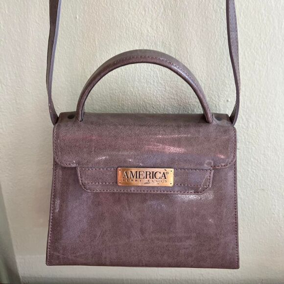 Perry Ellis | Bags | America Perry Ellis Bag Patent Leather Womens ...